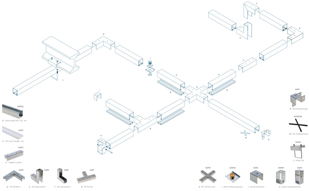 Lighting Trunking - Aitken's Cable